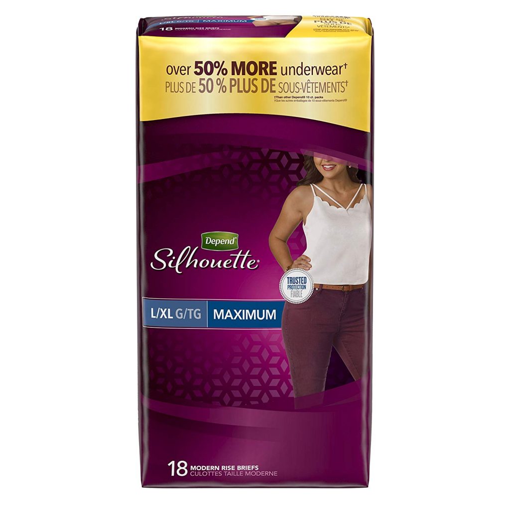 Depend Silhouette Incontinence Underwear For Women, Maximum Absorbency ...